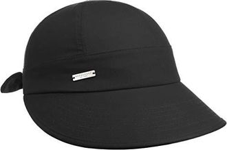 Seeberger Casquette Sunshine Seeberger casquette pour femme casquette avec etiquette (taille unique - noir)