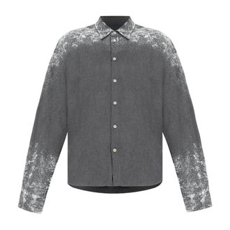 Dsquared2 Hemd mit Vintage-Effekt - - Shirts - Herren - Grau - XL