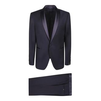 Tagliatore Ein-Knopf-Anzug - - Suits - Herren - Blau - S