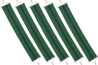 Artibetter 5 Stück Teiliges Verstärkte Elastische Gurte für Relaxsessel Reißfest und Explosionsgeschützt Dicke Bänder zur Stuhlverstärkung und Rissprävention Grü