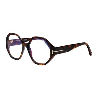 Tom Ford Femme, Accessoires, Brun, Taille: 53 MM Lunettes Optiques