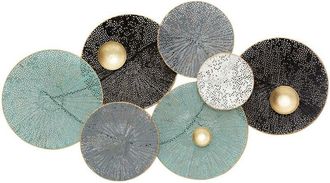 Atmosphera Deco Wanddeko Seerose Blatt 25 x 61 cm Atmosphera