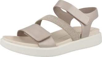 Ecco Sandale Sandalette Damen 273713 51487 Echtleder in beige