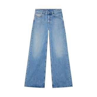 Diesel Femme, Jeans, Bleu, Taille: W27 L30 D-Sire Wide Jeans