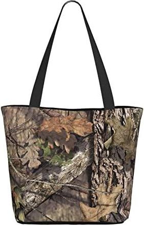 AOOEDM Sac &agrave; provisions pour femme camouflage arbre forestier 33 x 28 x 17 cm. Le cadeau parfait pour la Saint-Valentin. Cest de la Saint-Valentin pour maman
