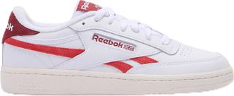 Reebok Damen Club C Revenge Sneaker, Ftwrwhite Energyred Chalk, 36 EU