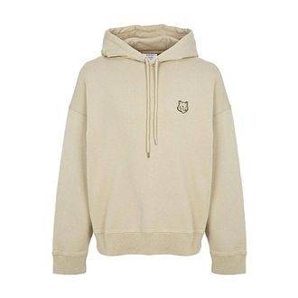 Maison Kitsun&eacute; Felpa - - Sweatshirts & Hoodies - Herren - Beige - L