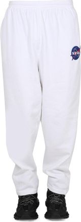 Balenciaga Elasticated Waist Joggers - White