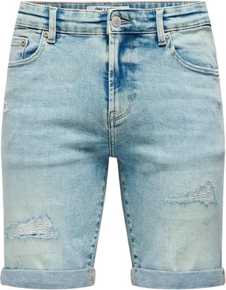 Only & Sons ONSPLY SBD R0028 AZG DNM Shorts NOOS