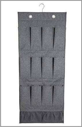 Bigso Box of Sweden Bigso Box of Sweden Hängeorganizer mit 12 Fächern für Schuhe, Accessoires, Spielzeug usw. - stilvolles Hängeregal für die Tür oder Wand - Tür Organize