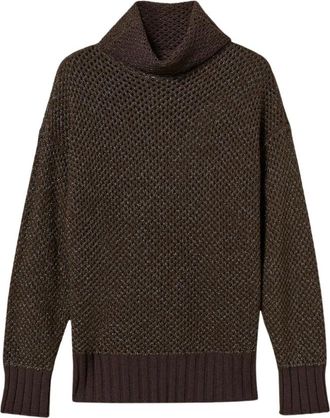 Twinset Rollkragenpullover - - Knitwear - Damen - Braun - S