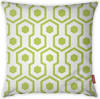 Bonamaison Le Jardin du Lin Kissenhüllen, Cotton, Mehrfarbig, 45x45