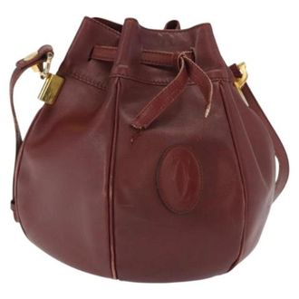 Cartier Sac Seau Vintage Pre-owned - Femme - Pre-owned - Rouge - Taille: ONE Size