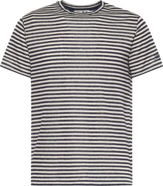 MC2 Saint Barth Homme, Tops, Multicolore, Taille: L Dover Stripes T-Shirt