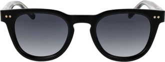 Tommy Hilfiger TO-1067532 Black Acetate Sunglasses - Black