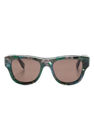 Gucci lunettes de soleil GG1750S - Bleu