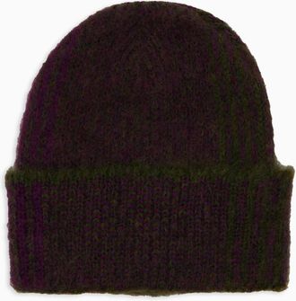 Gallo Gallo, unisex, Accessoires, Multicolore, Taille: ONE Size Berretto risvolto fantasia tartan a righe