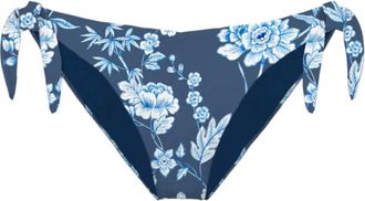 MC2 Saint Barth Blumen Vogel Druck Bikini Unterteil - - Swimwear - Damen - Mehrfarbig - S