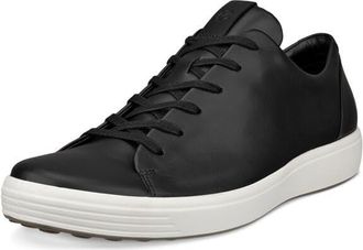 Ecco Soft 7 Premier Herren-Sneaker, Schwarz, 12-12.5