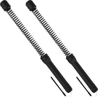 Generico Trainingsseile | 2er-Set | Kurzes Kampfseil | Anti- | Rutschfester Fitnessgurt für Schlafzimmer, Apartment, Reisen, Athleten, Boxtraining, Hof