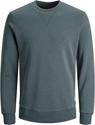 Jack & Jones JJEBASIC Sweat Ras du Cou Noos 12181903 pour Homme, Dark Slate/REG, XXXL