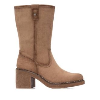 Refresh Bottines Femme Beige - Chaussures confortables et polyvalentes - Mode d&eacute;contract&eacute;e - Mod&egrave;le 17304003 (Taille39)