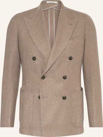 Tagliatore Tagliatore Sakko Slim Fit beige
