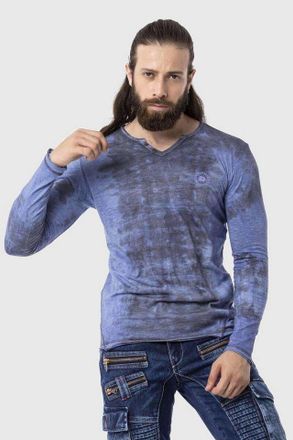 Cipo & Baxx T-Shirt Sweatshirts im Batik-Design