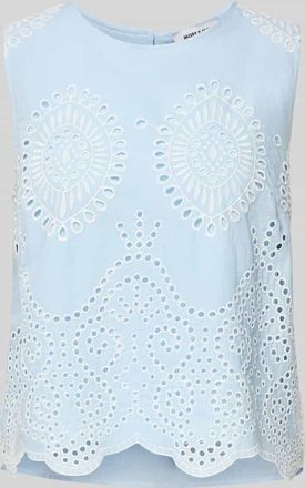 More & More Blusentop mit Lochspitze