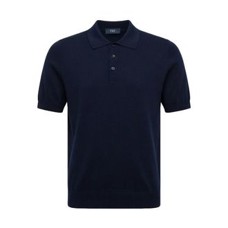 Fay Polo Shirts - - Tops - Herren - Blau - M