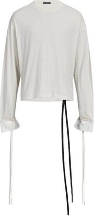 Ann Demeulemeester T-shirt Emiliuis &agrave; manches extra-longues en coton