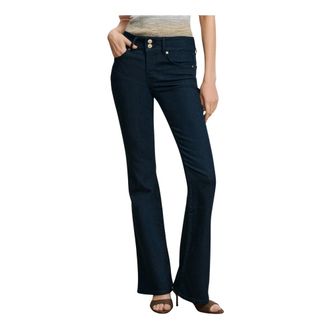 Veronica Beard Jean skinny flare taille mi-haute Beverly - Femme - Jeans - Bleu - Taille: W30