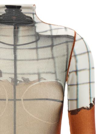 Jean Paul Gaultier The Fire Bodysuit - Multicolor