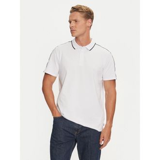 Guess Poloshirt M4YP40 KARS0 Wei&szlig; Regular Fit