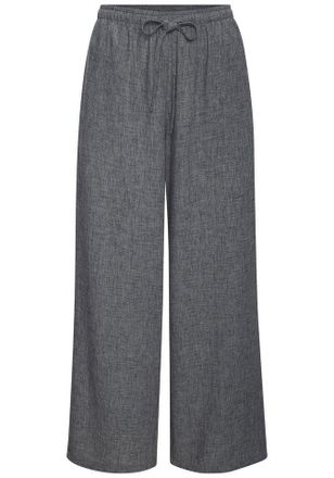 Buffalo Schlupfhose aus bequemer Webware und weitem Bein mit Gummibund, Casual-chic, Sommerhose, Strandhose