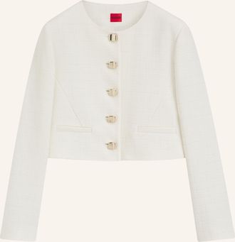 HUGO BOSS Hugo Cropped Jacke Aliti-1 Regular Fit rosa