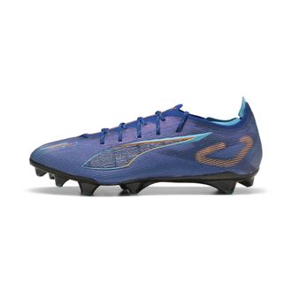 Puma ULTRA 5 CARBON SPEED FG Fu&szlig;ballschuhe Unisex, Schuhe, Blau, 40.5