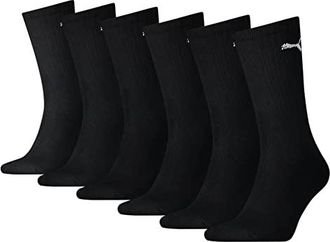 Puma Sport Chaussettes - Lot de 6 paires, black, 43/46
