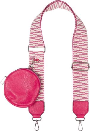 styleBREAKER Taschenzubeh&ouml;r Breiter Wechsel Taschengurt Zick-Zack mit B&ouml;rse