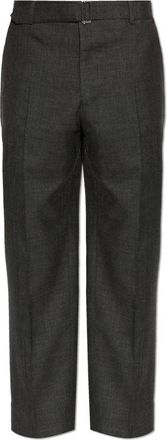 Officine G&eacute;n&eacute;rale Homme, Pantalons, Gris, Taille: M Wool Pantalons Hoche