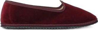 Vibi Venezia Slipper mit Bordeaux-Struktur - Rot