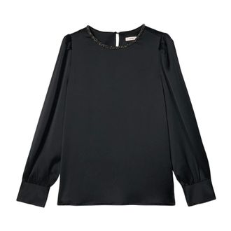 Oltre Damen, Blusen & Hemden, Schwarzk, MGr&ouml;&szlig;e