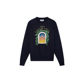 Casablanca Herren, Sweatshirts & Hoodies, Blau, LGr&ouml;&szlig;e