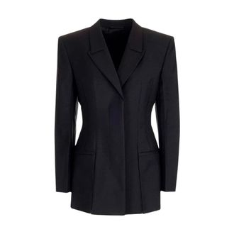 Givenchy Woll- und Mohair-Blazer - - Jackets - Damen - Schwarzk - S