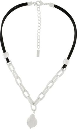 Dansk Copenhagen Chunky Leder Mix Halskette - - Accessories - Damen - Schwarzk - ONE SIZE