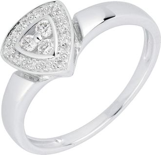 Edenly Diamantring Filmstar in Weißgold