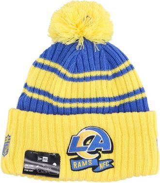 New Era NFL Sideline Sport Strickm&uuml;tze - - Accessories - unisex - Gelb - ONE SIZE
