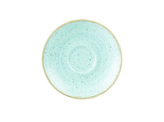 Churchill Stonecast -Saucer Untertasse for Cappuccino Cup - Farbe wählbar (Duck Egg Blue)