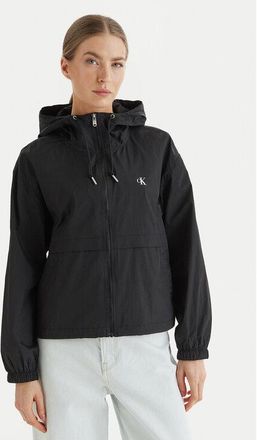 Calvin Klein Jeans Windjacke Essential LV047F507G Schwarz Regular Fit