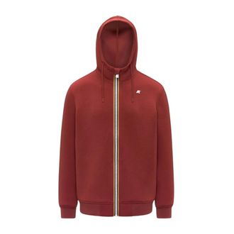 K-Way Rainer Spacer Fleece - Homme - Sweatshirts et sweats &agrave; capuche - Rouge - Taille: 3XL
